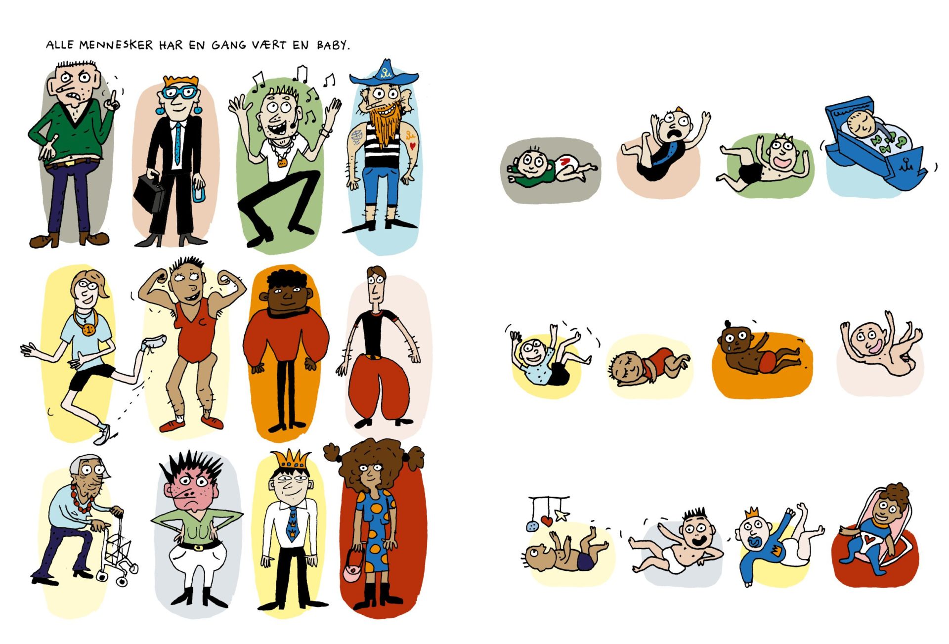 Anna Fiske har laget en fantastisk bildebok: Hvordan lager man en baby?