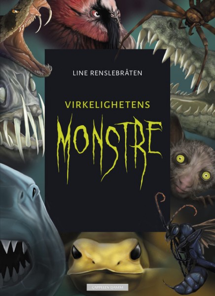 Virkelighetens monstre - en skrekk- og grubok med ekle dyr