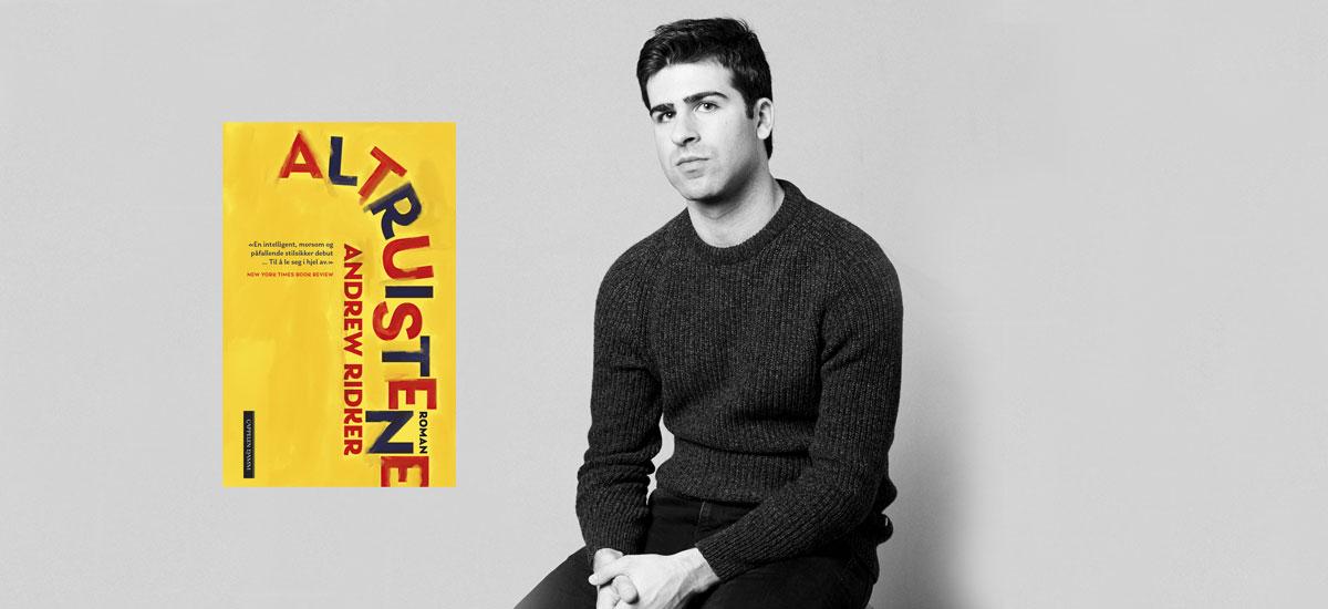 Andrew Ridker sammenlignes med Jonathan Franzen - Boktips