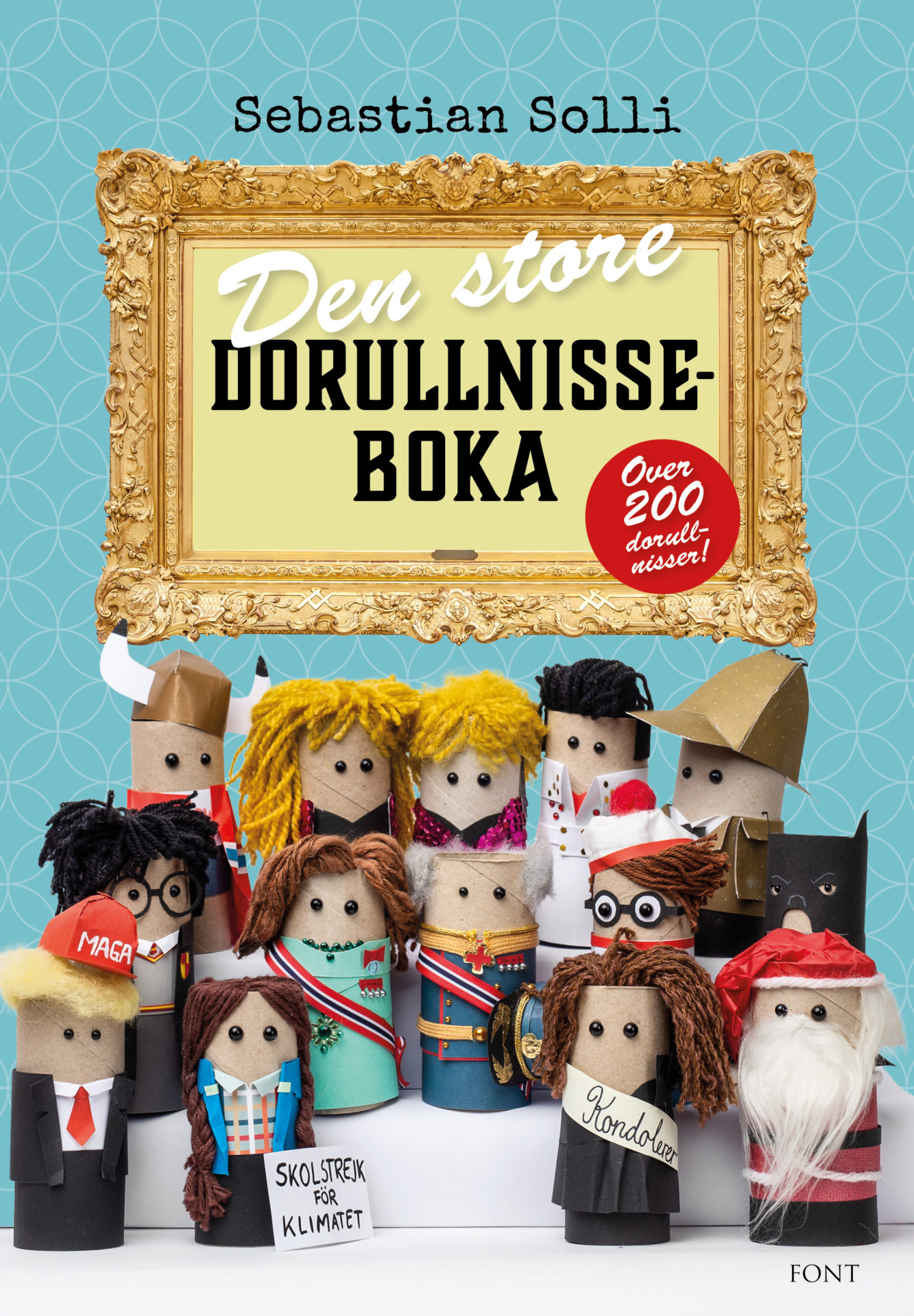 Lag din egen Halloween-dekorasjon: Flaggermus av doruller | Boktips