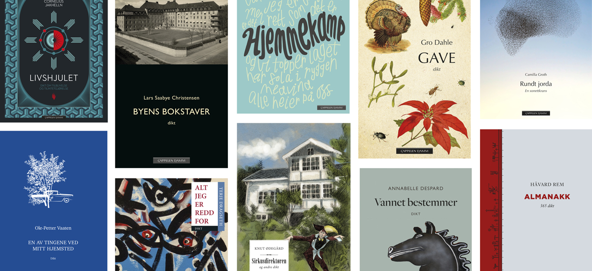 Ny norsk lyrikk du må få med deg | Boktips