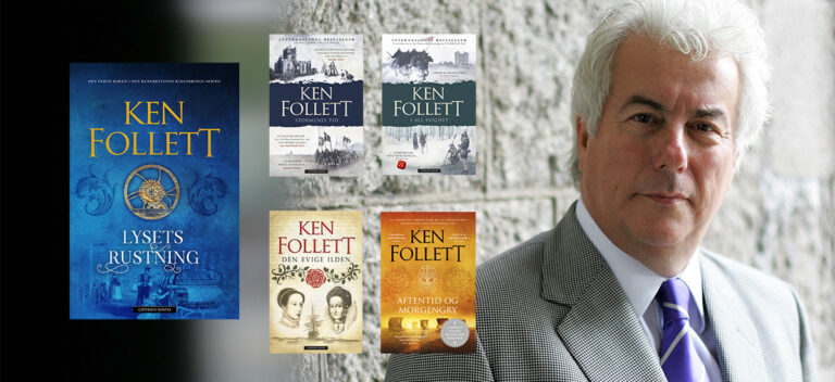 Dette er bøkene i Ken Folletts Kingsbridge-serie